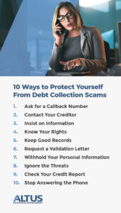 9 Surefire Ways to Spot Debt Collection Scams | Altus